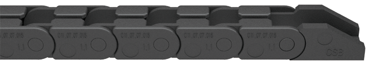 C11.07 Opening micro cable carriers - CSB® Plastic Bearing Technology